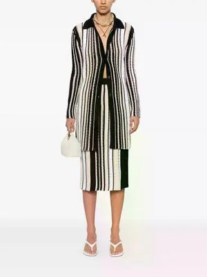 Missoni Striped Knit Coat