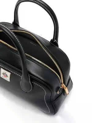 Bally Logo-patch Tote - Black