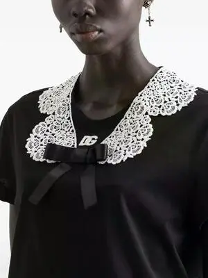 Dolce & Gabbana Lace-trimmed Blouse