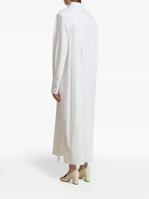 Khaite Wyatt Maxi Shirt Dress