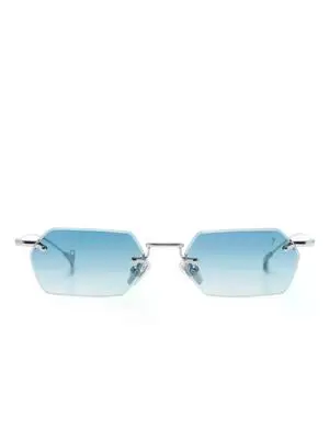 EYEPETIZER Rectangle-frame Sunglasses - Silver
