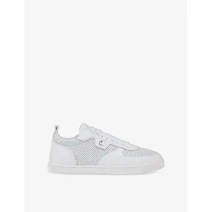 CHRISTIAN LOUBOUTIN Tutti Rui Leather Low-top Trainers - White