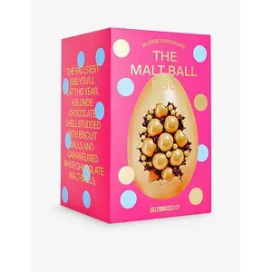 SELFRIDGES SELECTION The Malt Ball Egg Blonde Chocolate Easter Egg 260g
