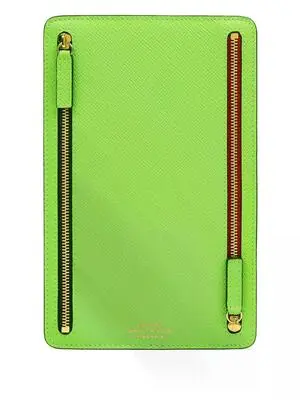 Smythson Leather Pouch - Green