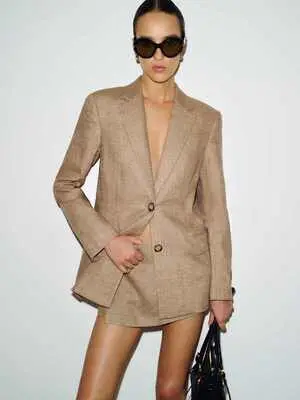 REFORMATION James Linen Blazer
