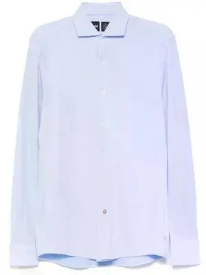 BOSS Cotton Shirt - Blue