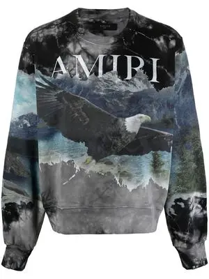 Amiri Eagle Bleach Crew