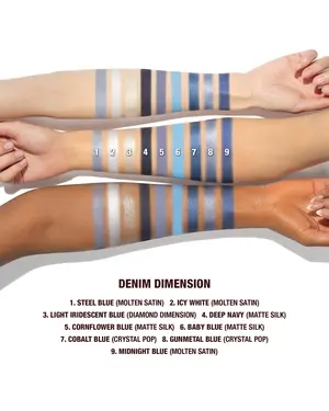 Charlotte Tilbury Palette Of Beautifying Eye Trends - Denim Dimension
