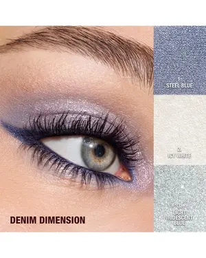 Charlotte Tilbury Palette Of Beautifying Eye Trends - Denim Dimension