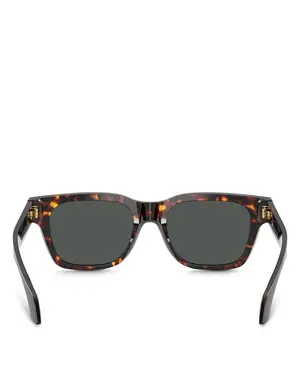 Versace 52mm Square Sunglasses - Havana