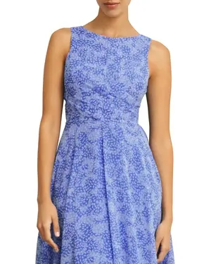HOBBS LONDON Jess Printed Dress - Blue Multi