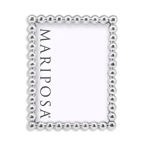 MARIPOSA Baubles Frame, 5 X 7 - Silver