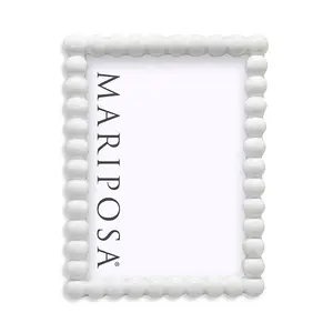 MARIPOSA Baubles Frame, 5 X 7 - White