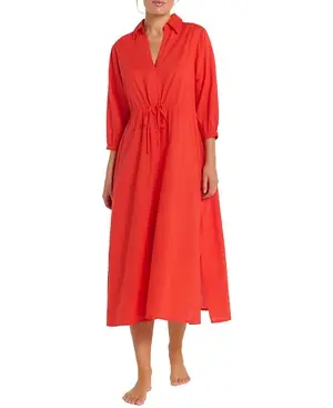HERMOZA Natalia Cover-up - Celosia Orange