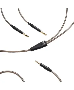 MEZE AUDIO Mono 3.5mm To 2.5mm Balanced Headphone Cable 4.9 Ft - Brown