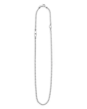 Lagos Sterling Caviar Necklace