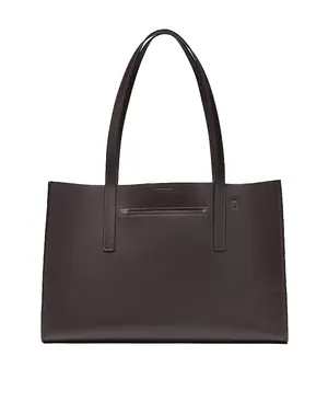 HYER GOODS The Tolentino Tote - Dark Chocolate
