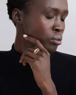 Lagos Caviar Lux Diamond Ring