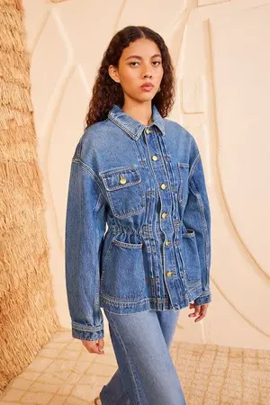 Ulla Johnson The Dylan Jacket - Danube
