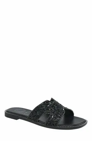 GRACE FOOTWEAR Malpelo H-strap Sandal - Black