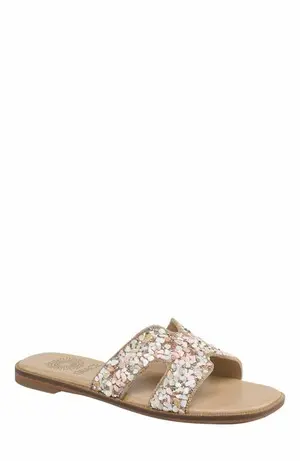 GRACE FOOTWEAR Malpelo H-strap Sandal - Nude