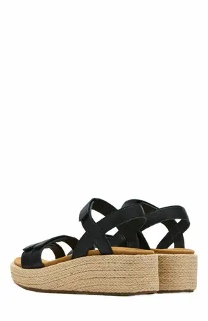 ABEO Solstice Strap Sandals - Black - Metatarsal