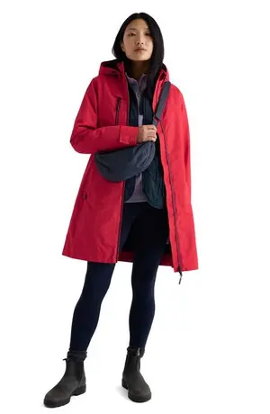 SEASALT CORNWALL Coverack Waterproof Organic Cotton Raincoat - Cinder