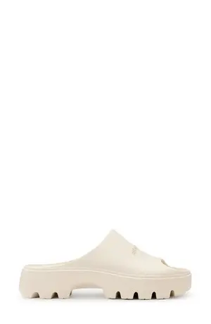 ALLSAINTS Eclipse Platform Slide Sandal - Chalk White