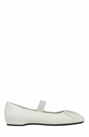 GRACE FOOTWEAR Rimini Ballerina - White