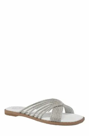 GRACE FOOTWEAR Murano Sandal - Silver