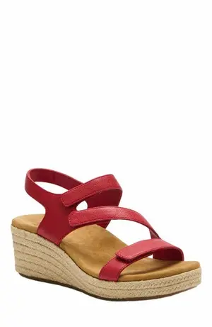 ABEO Riviera Adjustable Sandal - Red - Regular