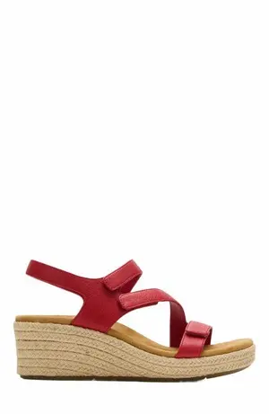ABEO Riviera Adjustable Sandal - Red - Regular