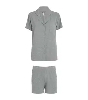 SKIMS Soft Lounge Short Pyjamas - Grey