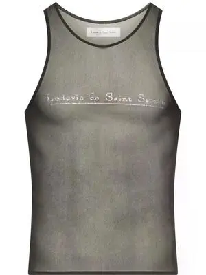LUDOVIC DE SAINT SERNIN Crystal-embellished Top
