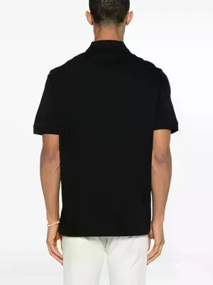 BOSS Logo-embroidered Polo Shirt - Black