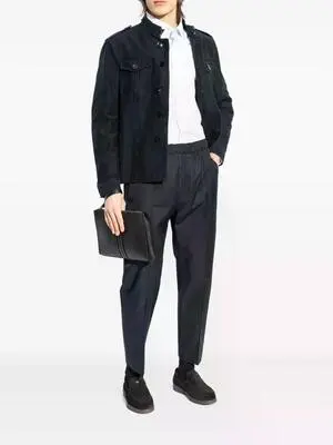 GIUSEPPE ZANOTTI Suede Loafers