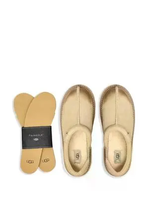 UGG Tasman Lug Leather Mules - Neutrals