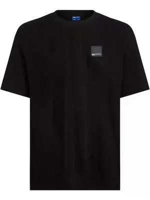 Karl Lagerfeld Waffle-knit T-shirt