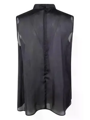 Sacai Ruffled Top - Black