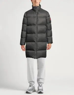Hugo Quilted Puffer Down Coat - Grey