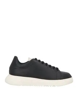 Emporio Armani Calfskin Low-top Sneakers