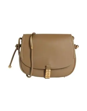 Pinko Leather Cross-body Saddle Bag - Green