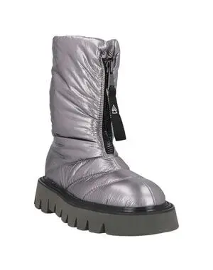 Elena Iachi Padded Textile Fiber Ankle Boots - Silver