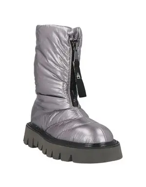 Elena Iachi Padded Textile Fiber Ankle Boots - Silver