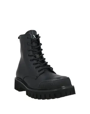 Armani Exchange Ankle Combat Boots