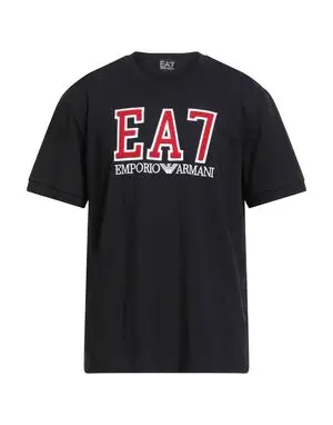EA7 T-shirt Size Cotton - Black