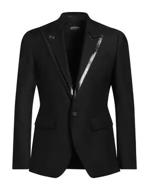 Dsquared2 Blazer Size Virgin Wool, Silk, Polyester, Polyamide