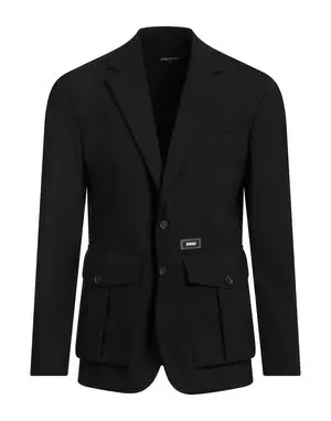 Dsquared2 Blazer Size Virgin Wool, Elastane