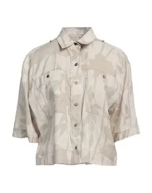 Women's Short Sleeve Linen Shirts