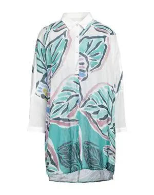 120% Lino Applique Shirts For Women